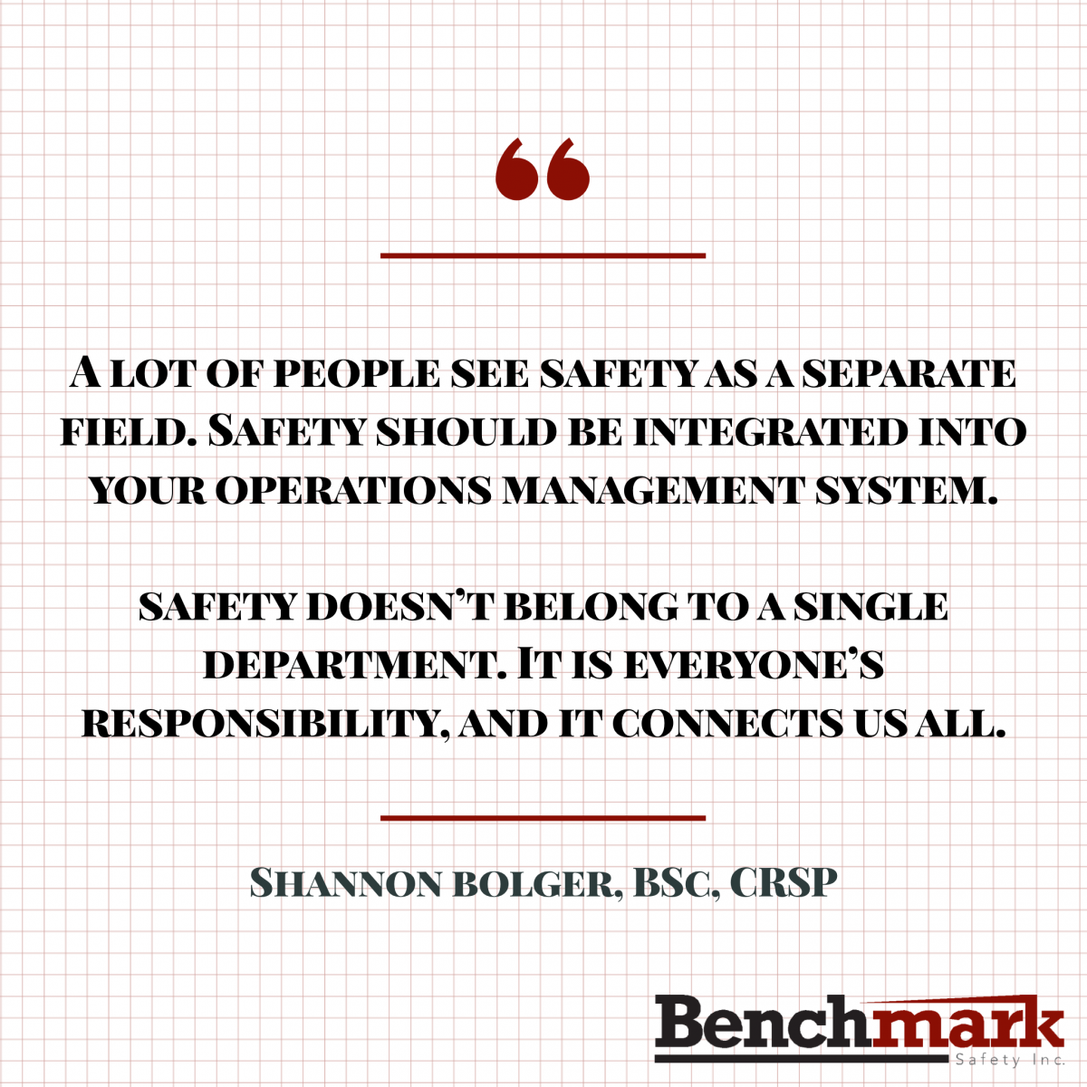 Benchmark Safety Inc. – Where Safety Starts
